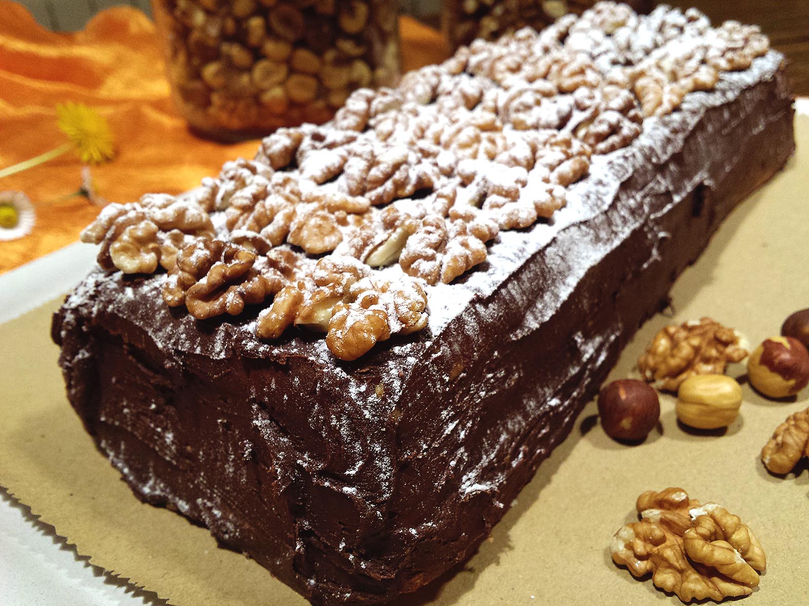 PASTÍS DE XOCOLATA i NOUS - Els Fogons de Can Sibina